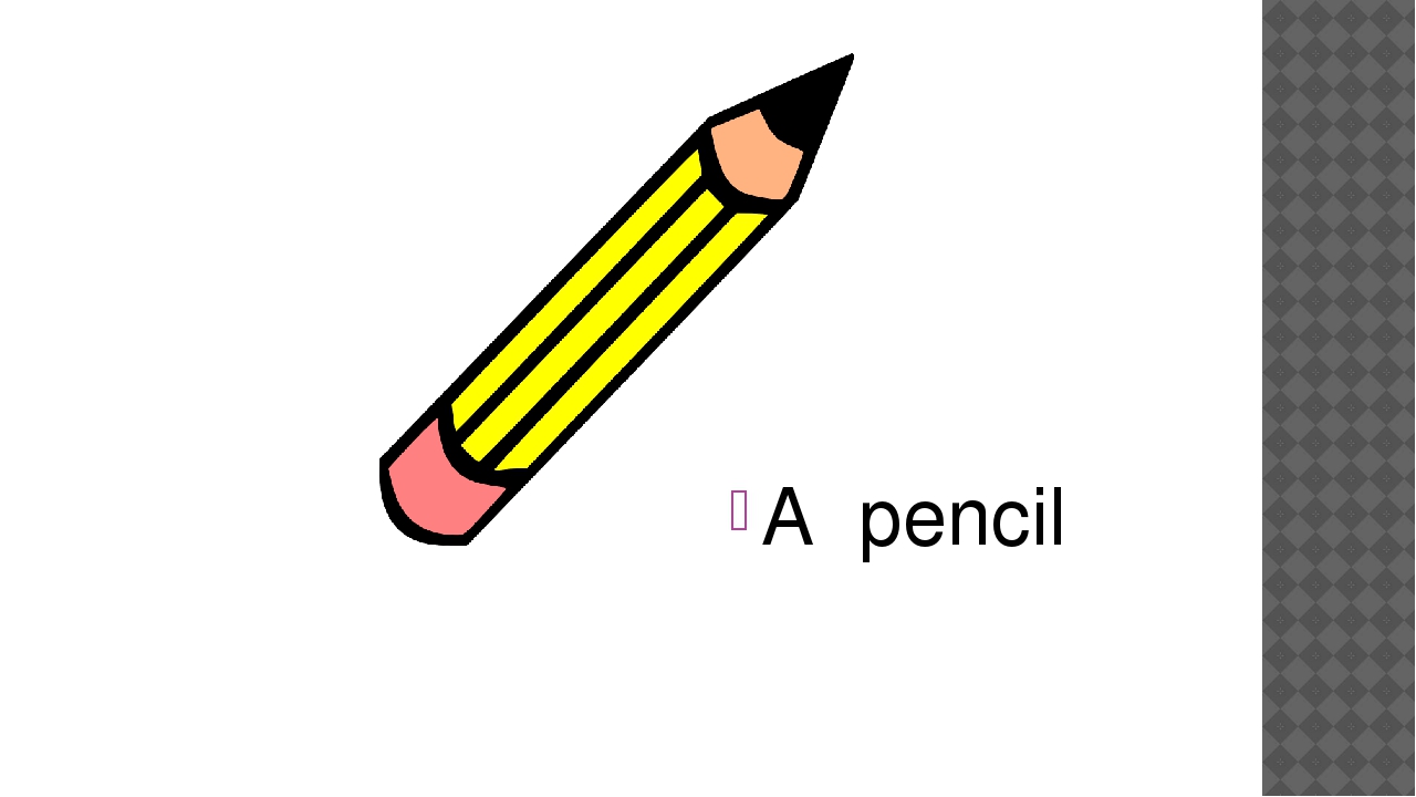 My classroom objects